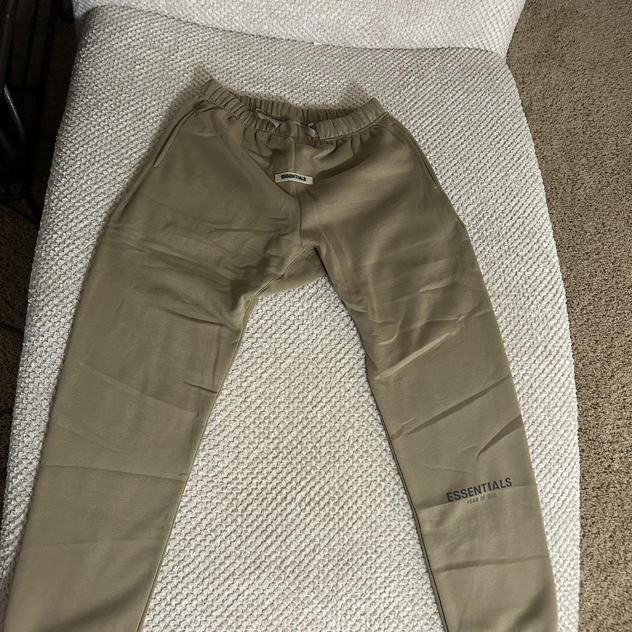 Essentials sweat pants New not worn Size medium... - Depop