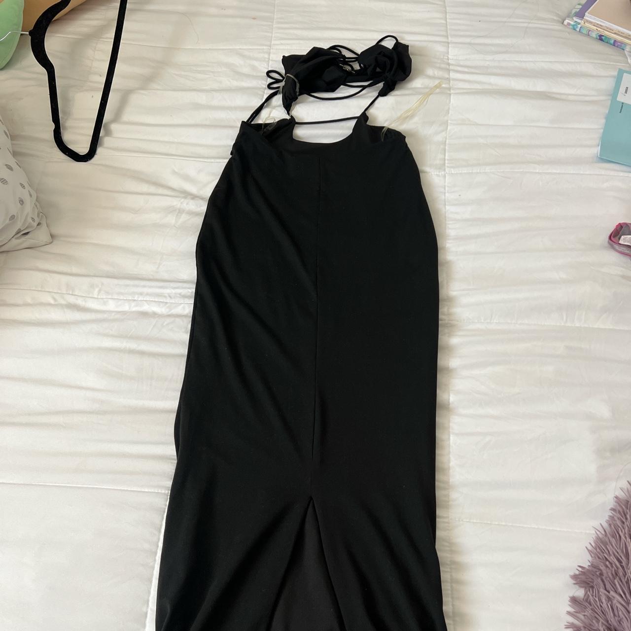Outcast Maxi dress black size XS Only worn once - Depop