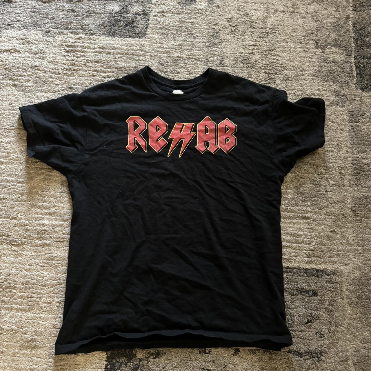 Rehab Rocks Shirt New Size Large (Fits medium) NO... - Depop