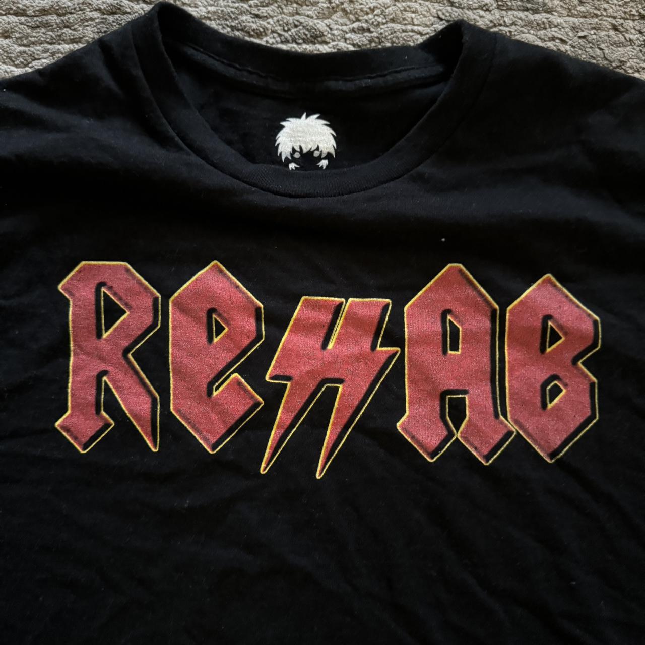 Rehab Rocks Shirt New Size Large (Fits medium) NO... - Depop