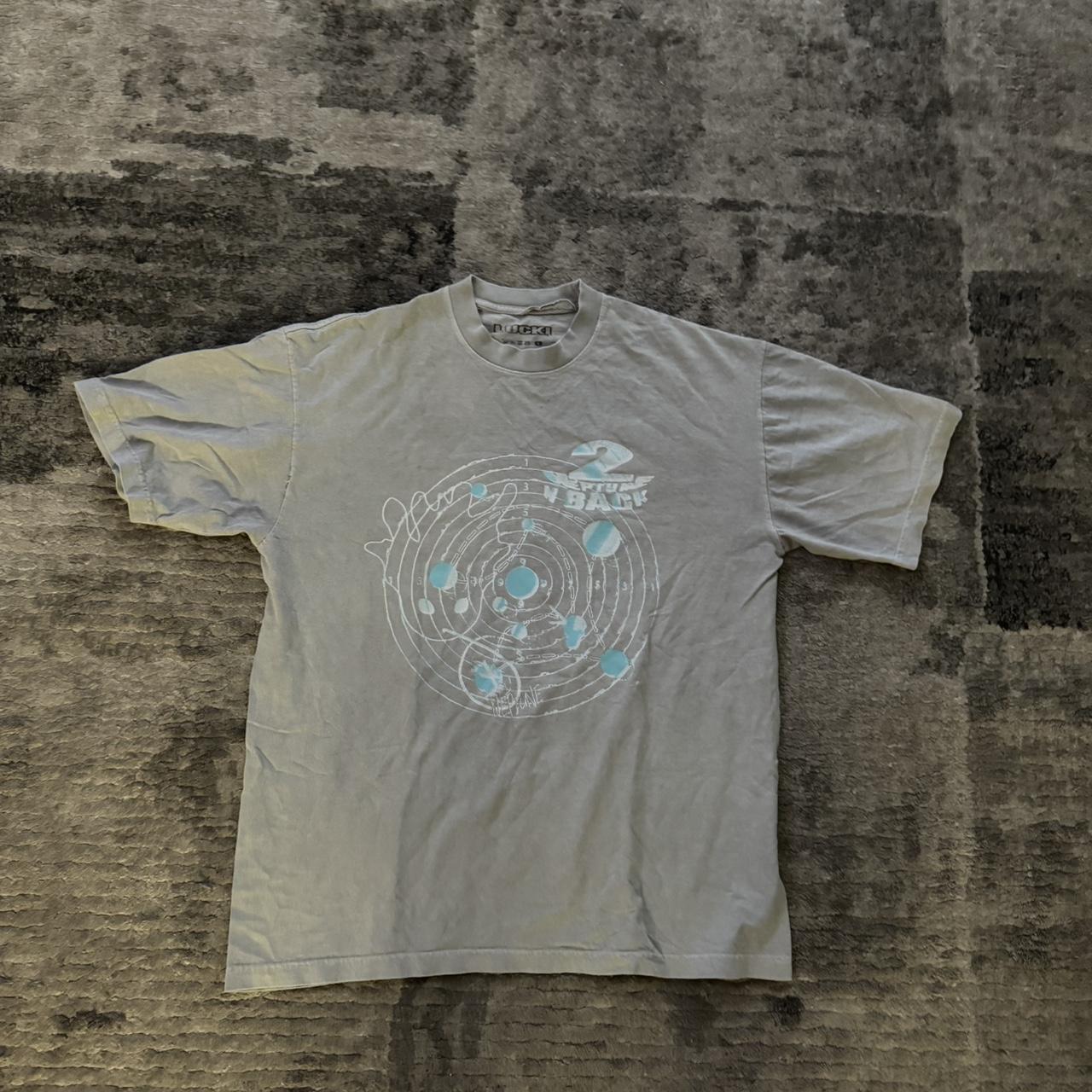 Lucki 2 Neptune N Back Tour Shirt Worn twice Collar... - Depop