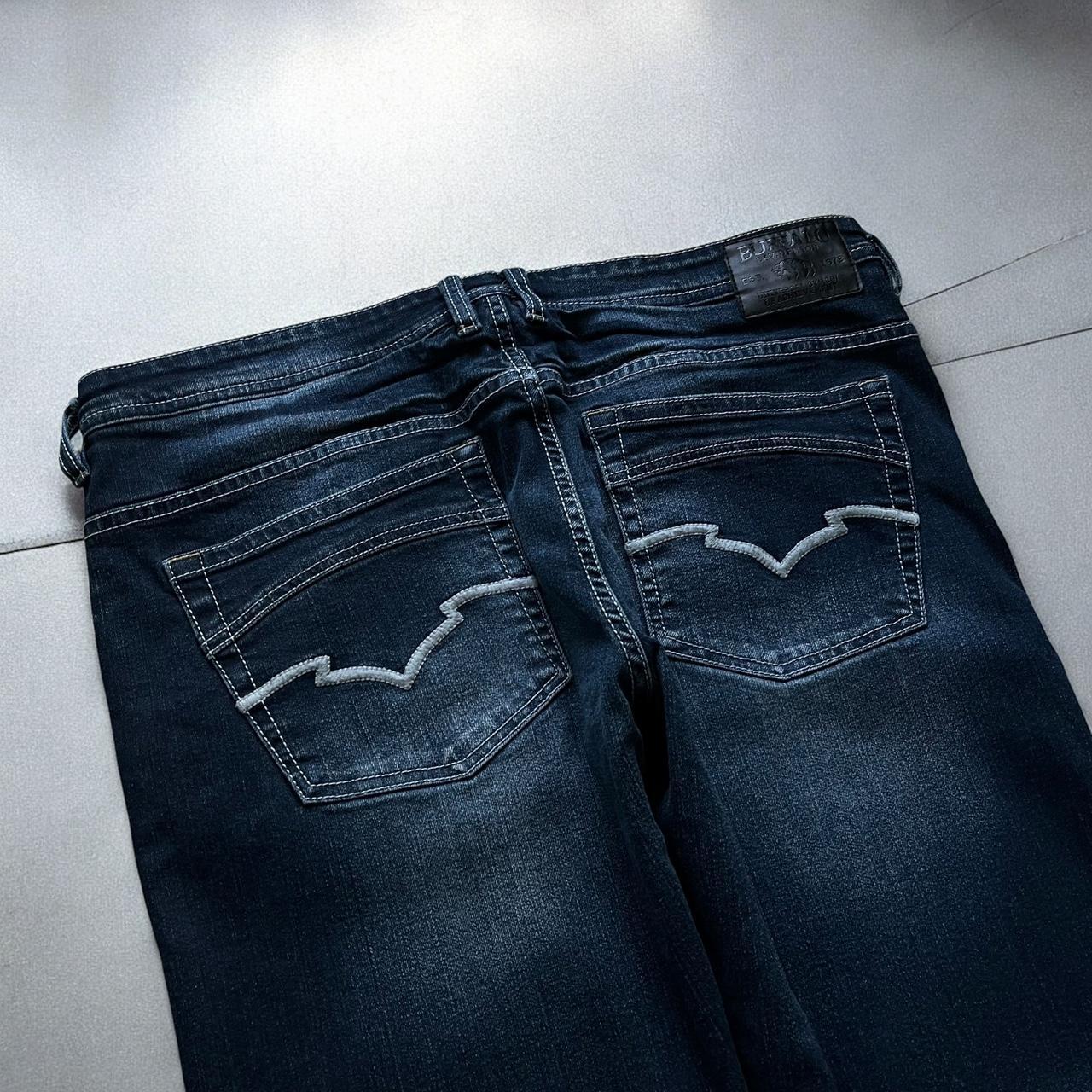 Y2K grunge baggy bootcut jeans Grunge style jeans... | Depop