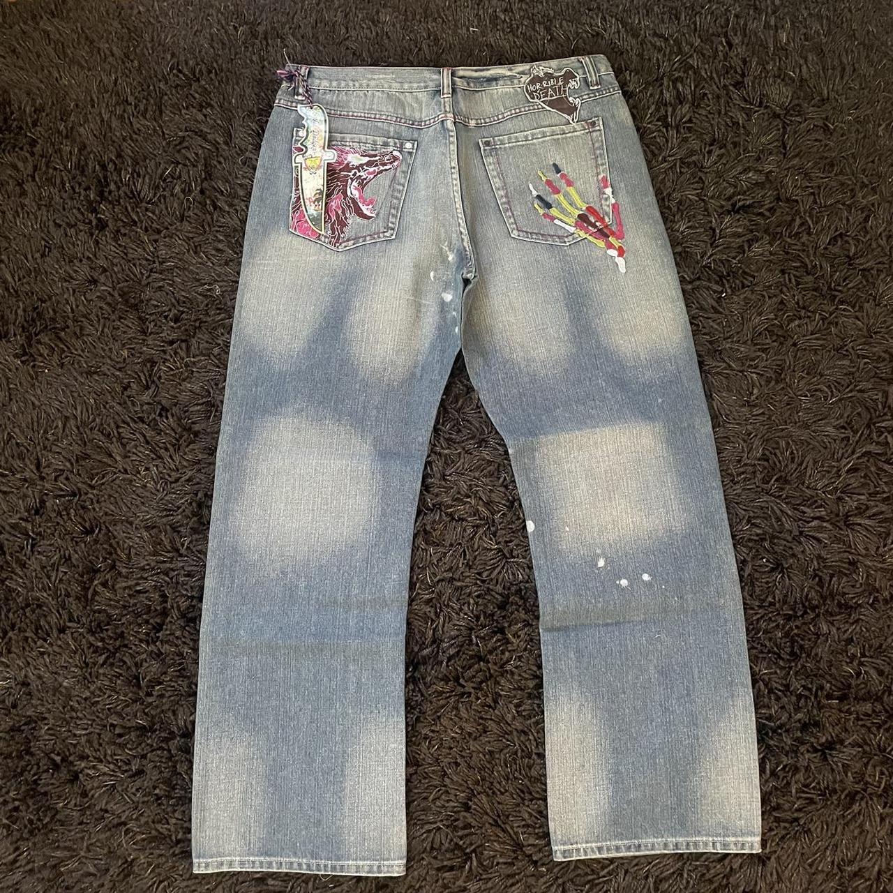 Artful Dodger Wolf Jeans artful Dodger baggy jeans... | Depop
