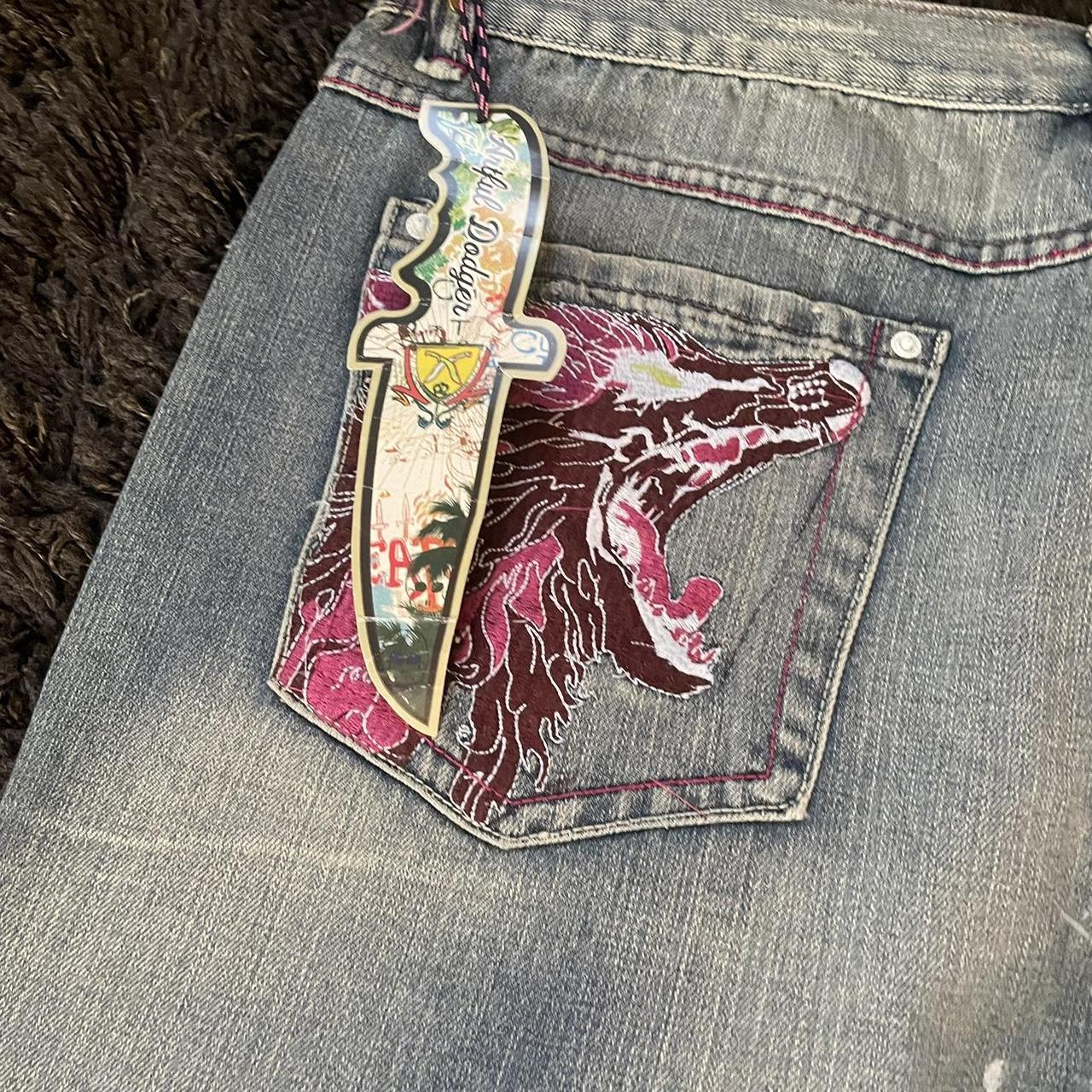 Artful Dodger Wolf Jeans artful Dodger baggy jeans... | Depop