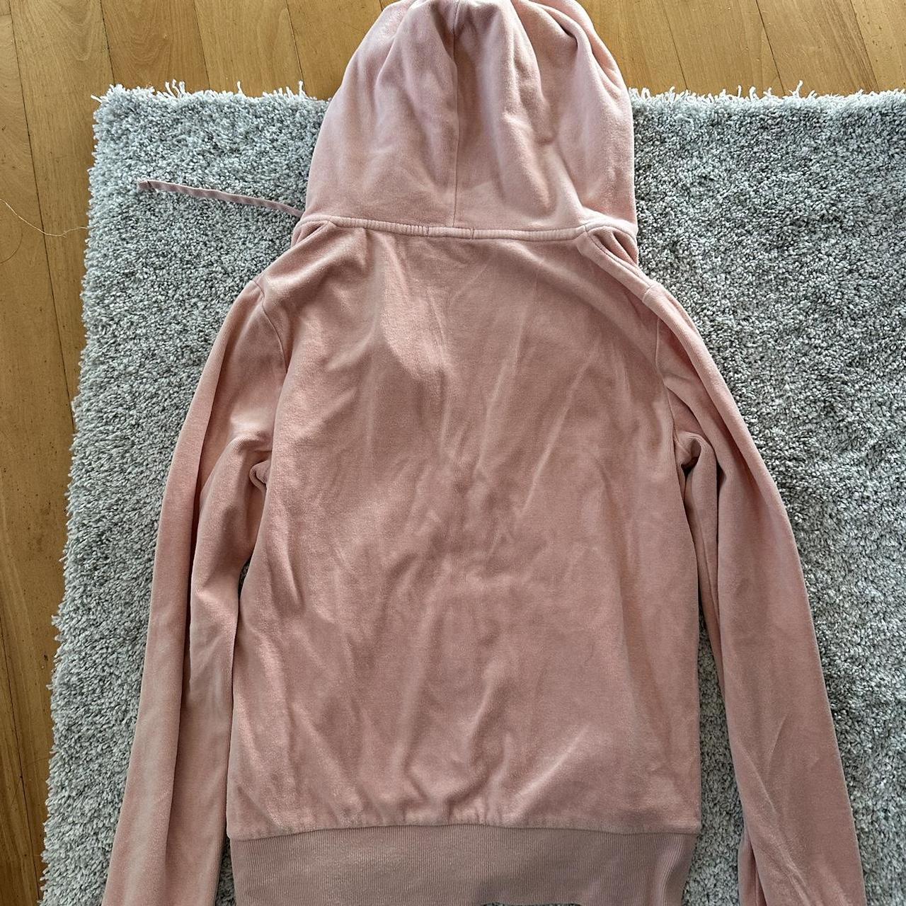 Pink zip up jacket - Depop