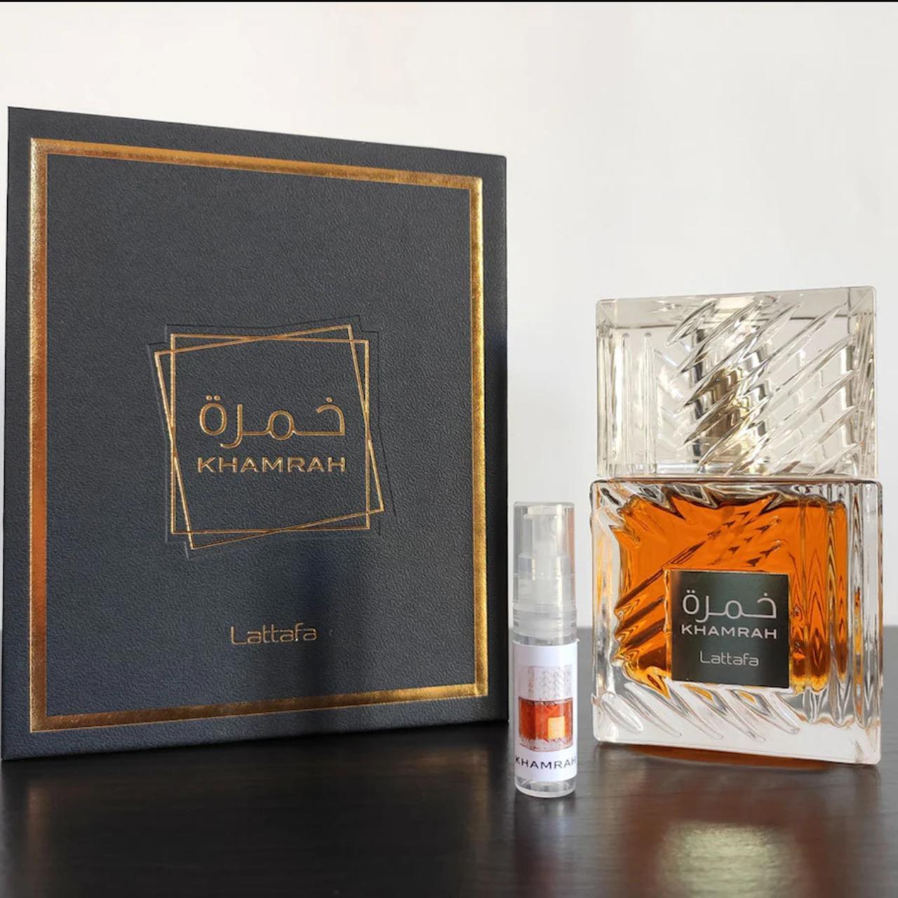Lattafa Khamrah Sample Decant Perfume For... - Depop