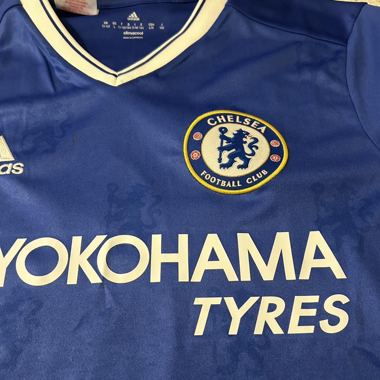 Chelsea 2015/16 home shirt, Hazard 10, blue and... - Depop