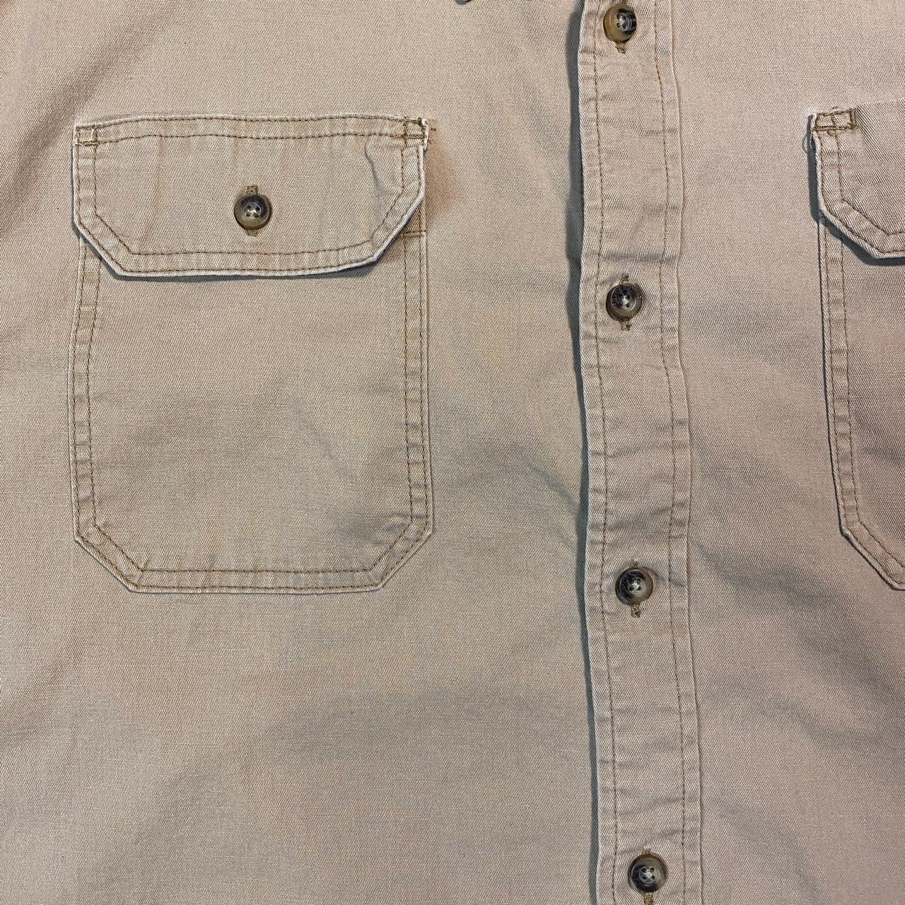 Wrangler Work Button Up Shirt Size: XL Wrangler... - Depop