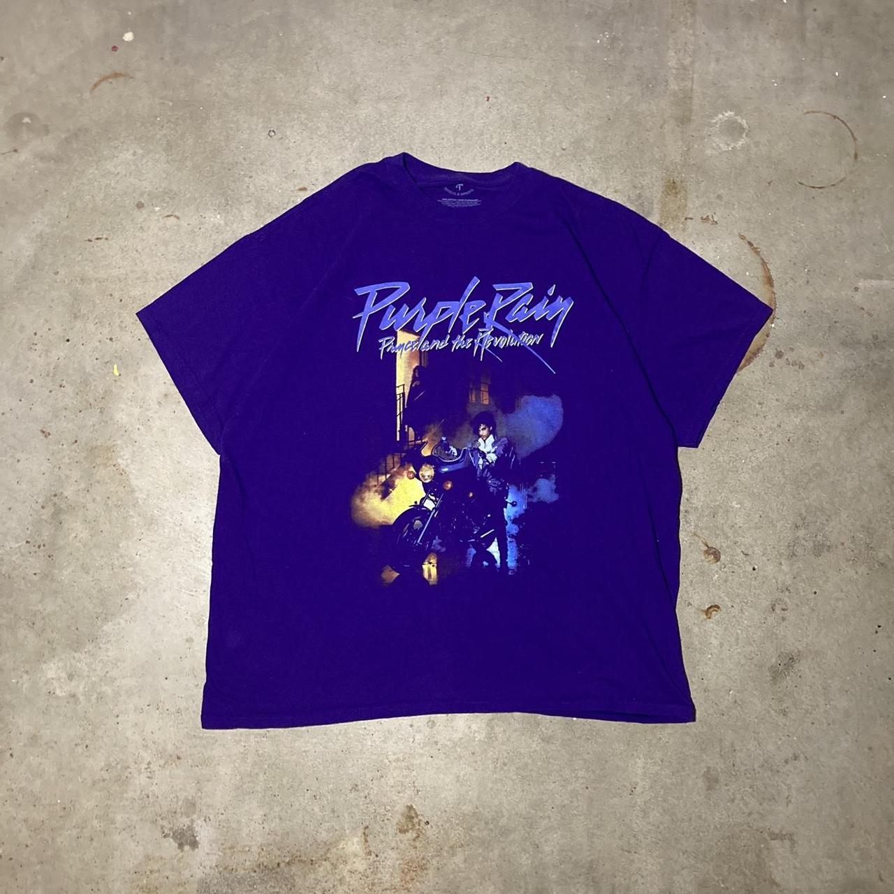 Prince Purple Rain Tshirt Size: 3XL but has... - Depop
