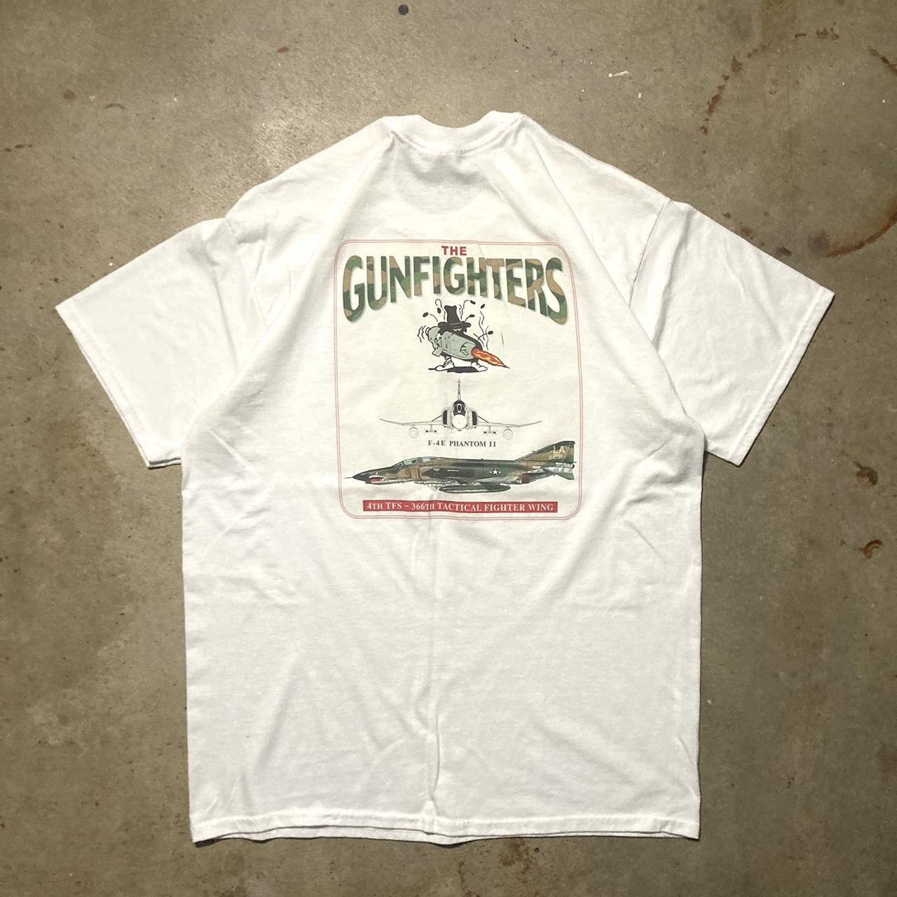 vintage Da Nang gunfighters tee Size: No tag fits... - Depop