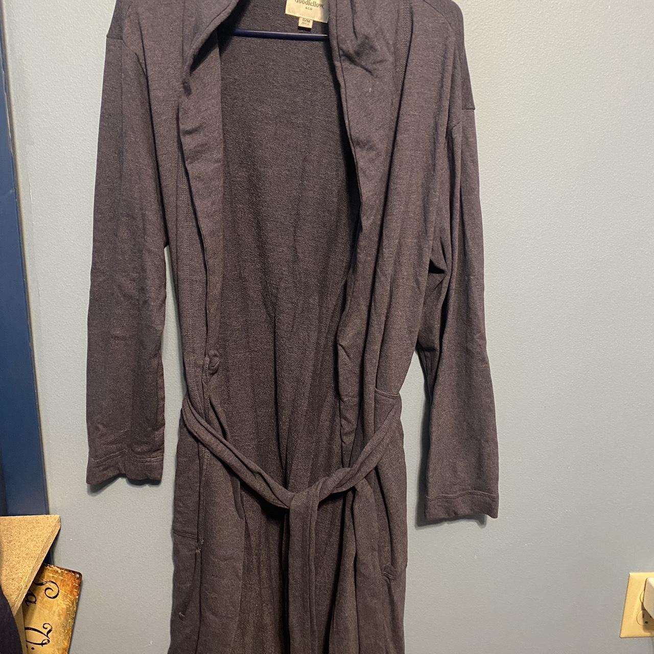 Men’s robe - blue/grey - fits small/medium original... - Depop