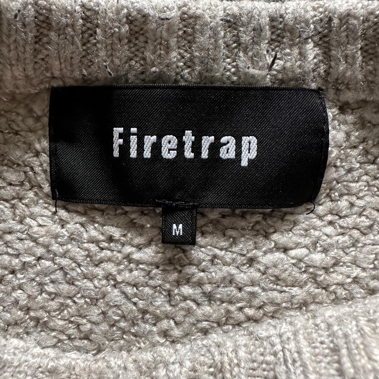 Medium cream Firetrap jumper. Minor mark on front... - Depop