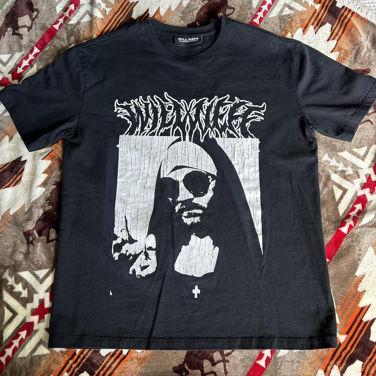 The Will Neff Metal Nun logo shirt Worn once. Fits... - Depop