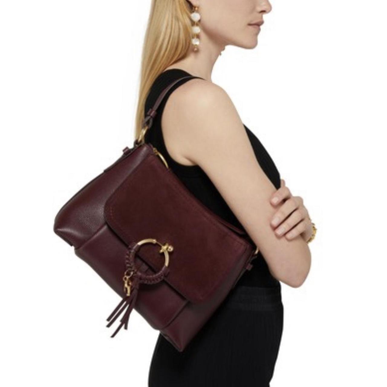 See by Chloé Women's Burgundy Bag | Depop