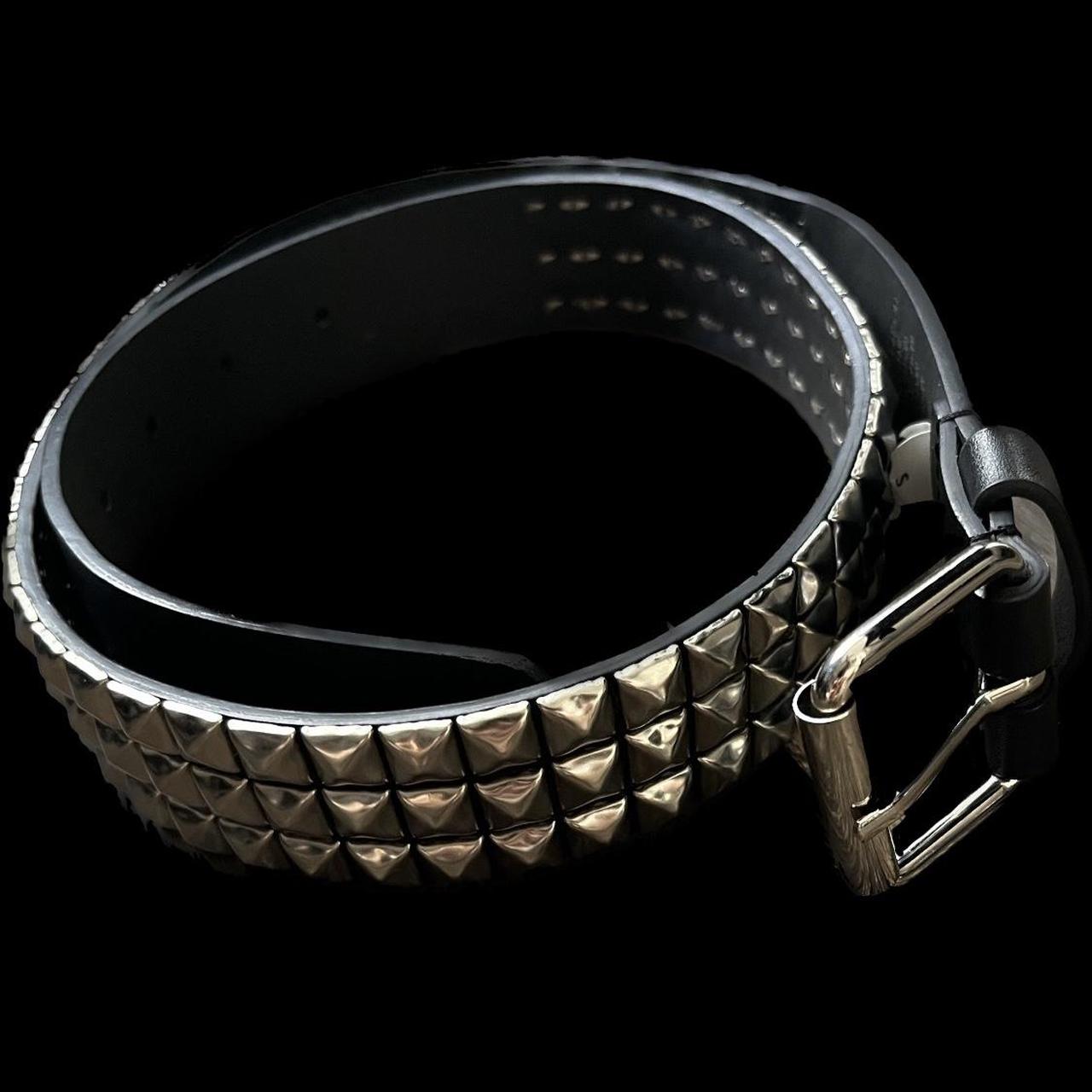 Y2K CYBER GRUNGE MALLGOTH STUDDED BELT‼️🕷️🦇 (Fits a... - Depop