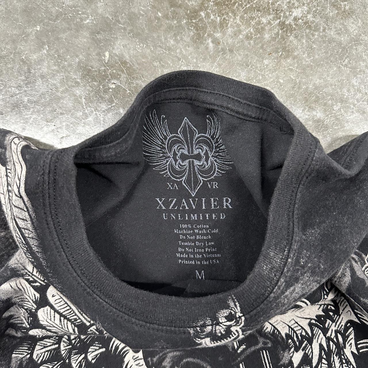 Y2K grunge gothic Xzavier shirt Size medium #grunge... - Depop