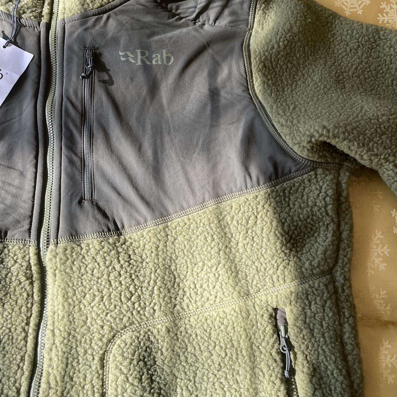 RAB *brand new with tags* hooded fleece jacket size... - Depop