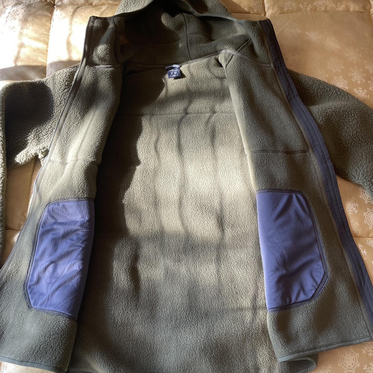 RAB *brand new with tags* hooded fleece jacket size... - Depop