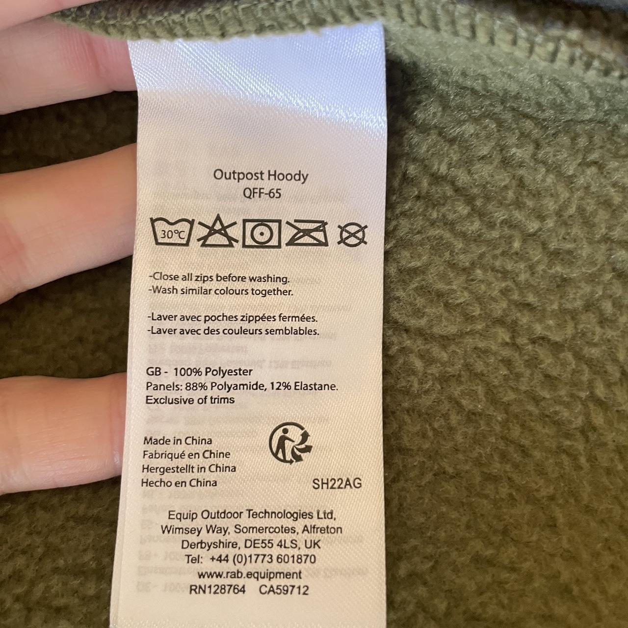 RAB *brand new with tags* hooded fleece jacket size... - Depop