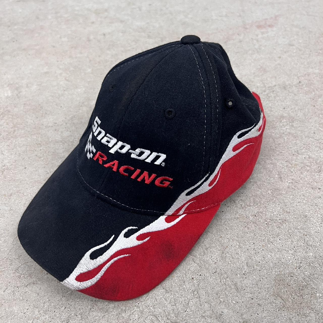 Snap-On Racing Cap 🧢 *Adjustable Velcro Strap... - Depop