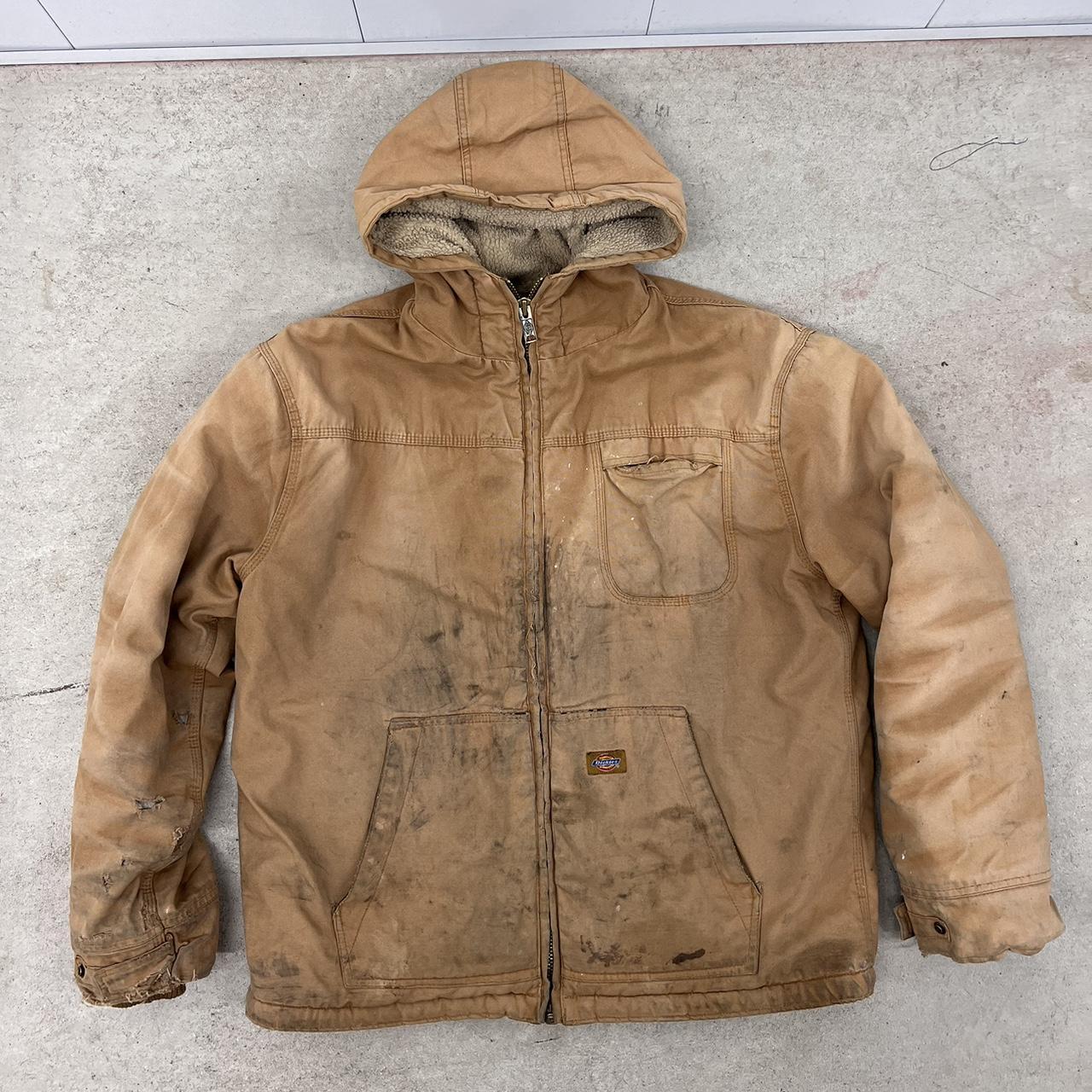 Distressed Dickies Work Jacket *DM FOR... - Depop