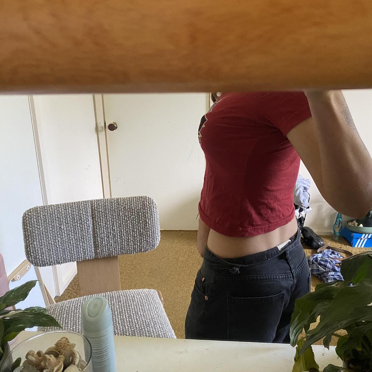 red quicksilver top | Depop