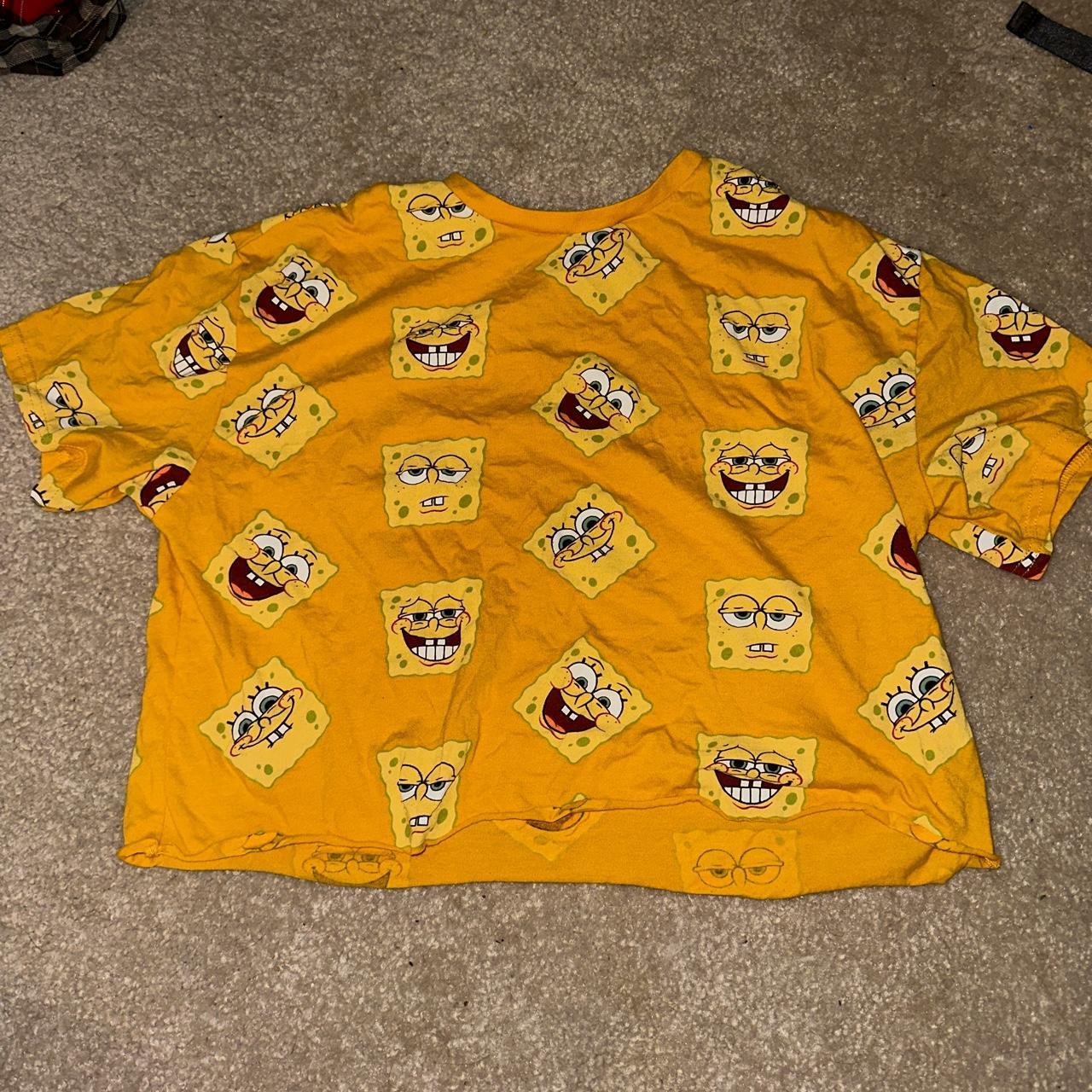 SpongeBob Crop Top - Depop