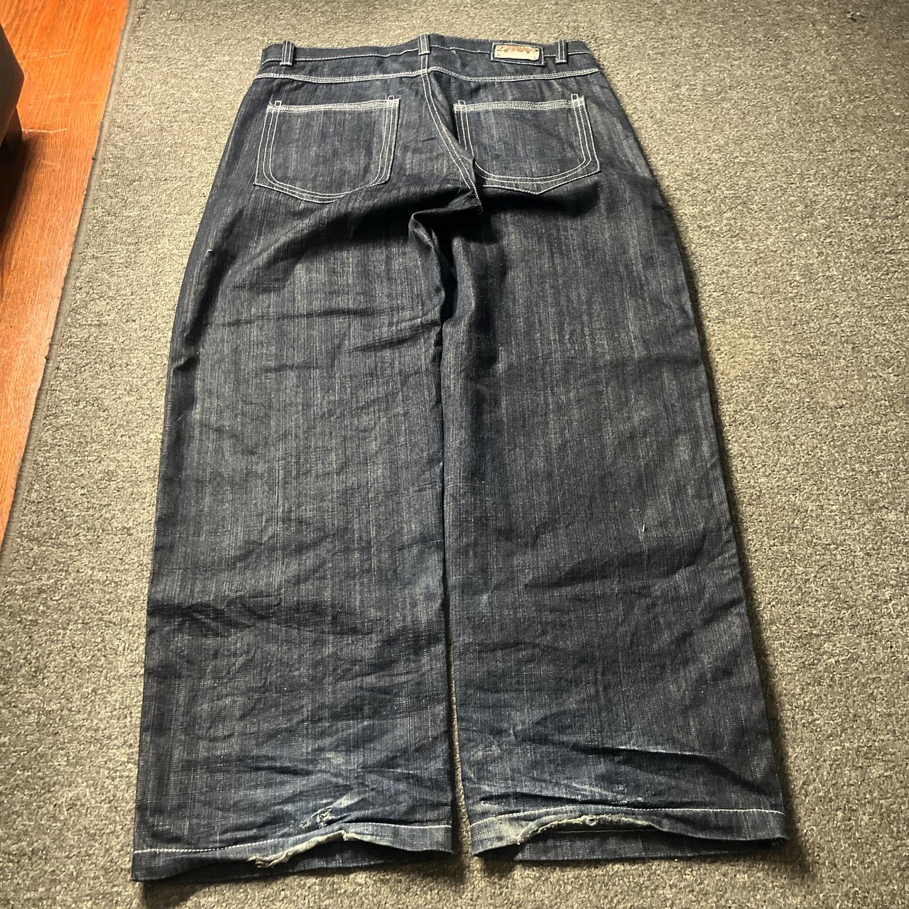 Baggy Dodeca Jeans minor heelbite flaws good... | Depop