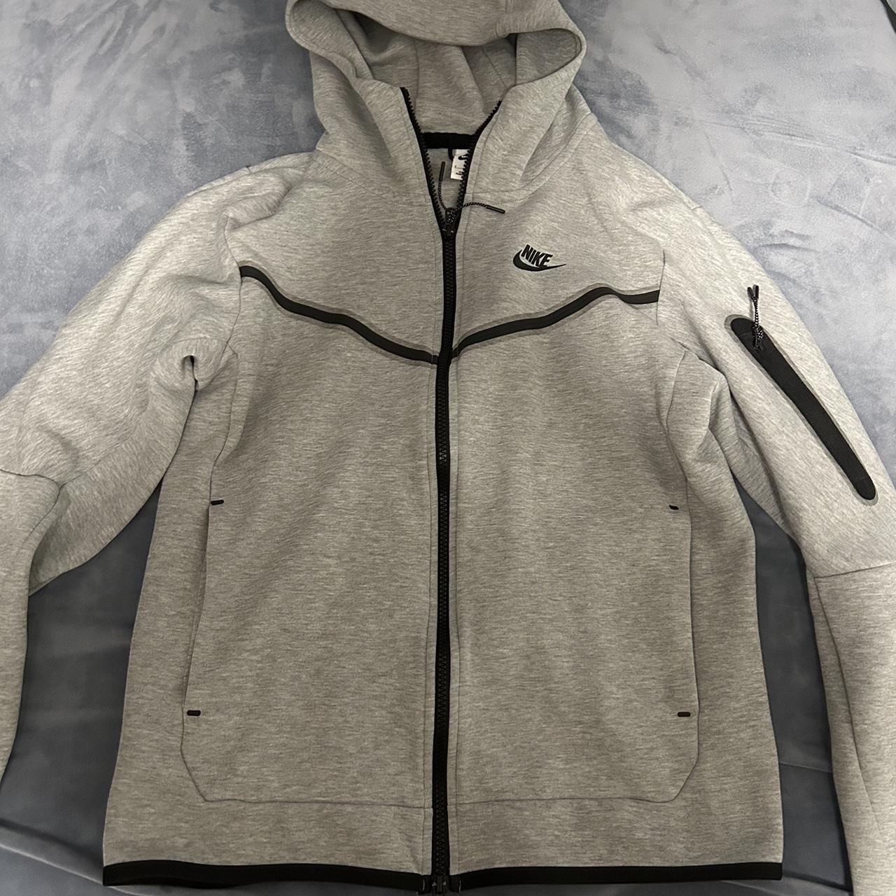 Size Small Original Grey Nike Tech. Only worn a few... - Depop