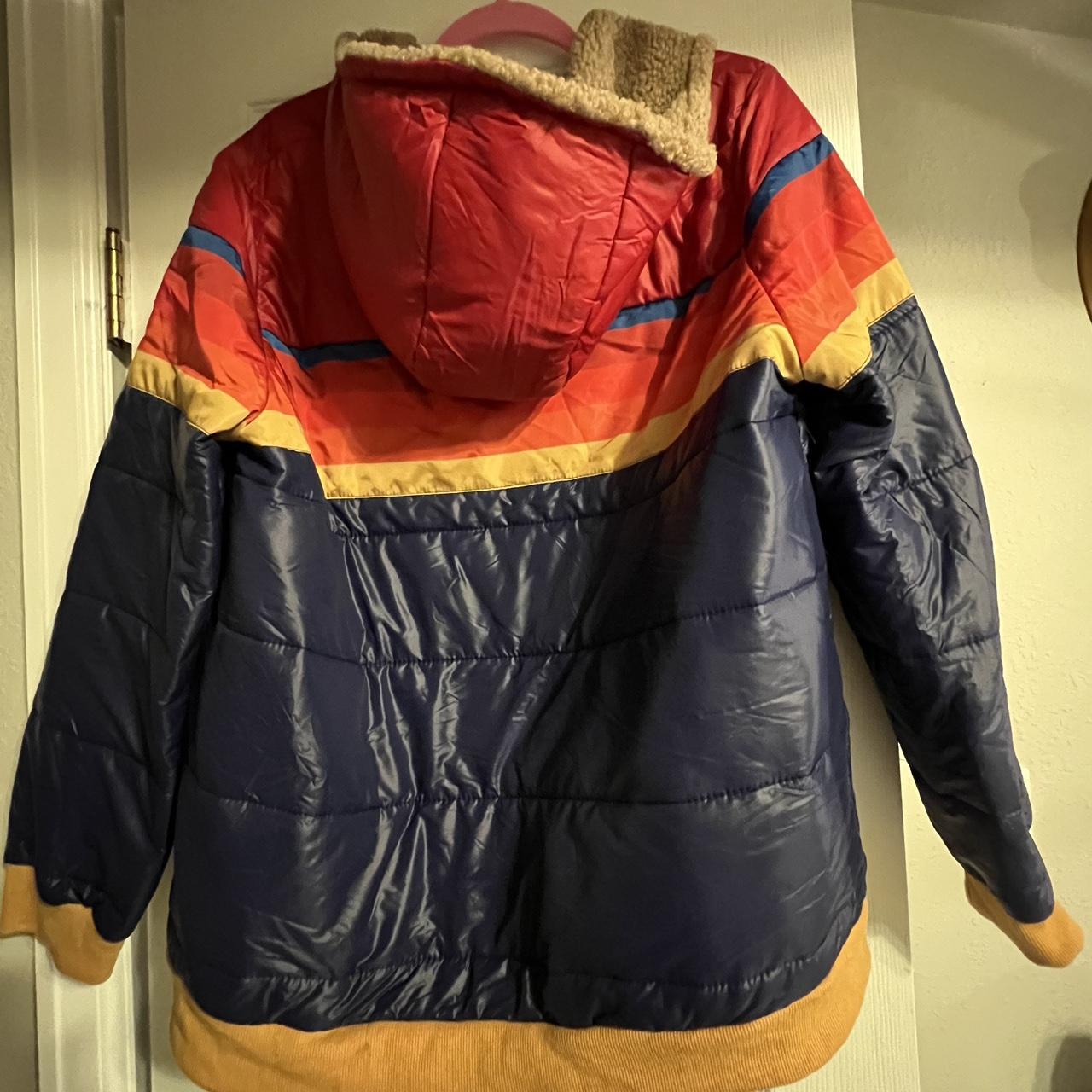 Retro lightweight jacket. Aviator Nation knock off.... - Depop