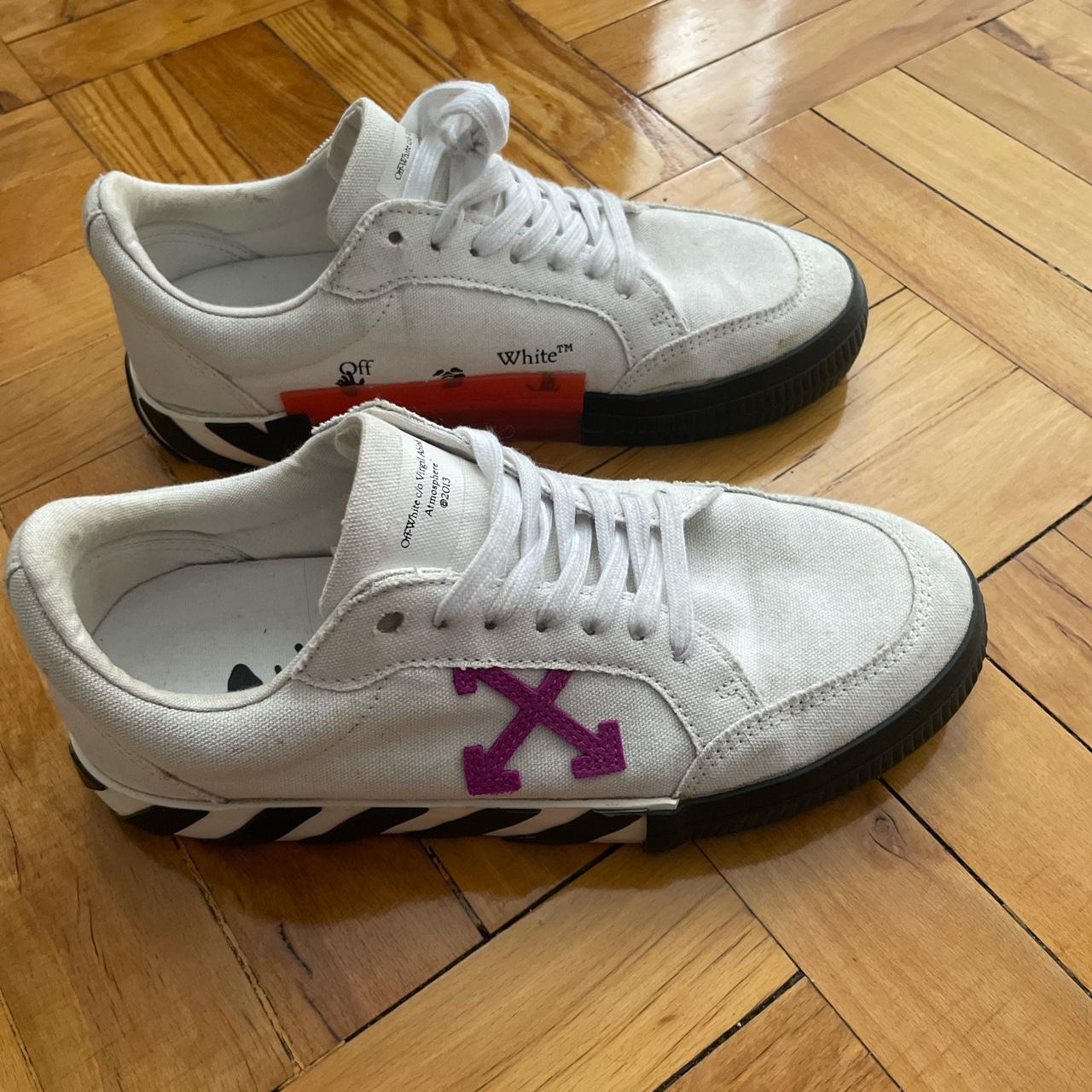 Off-White Women's White Trainers | Depop