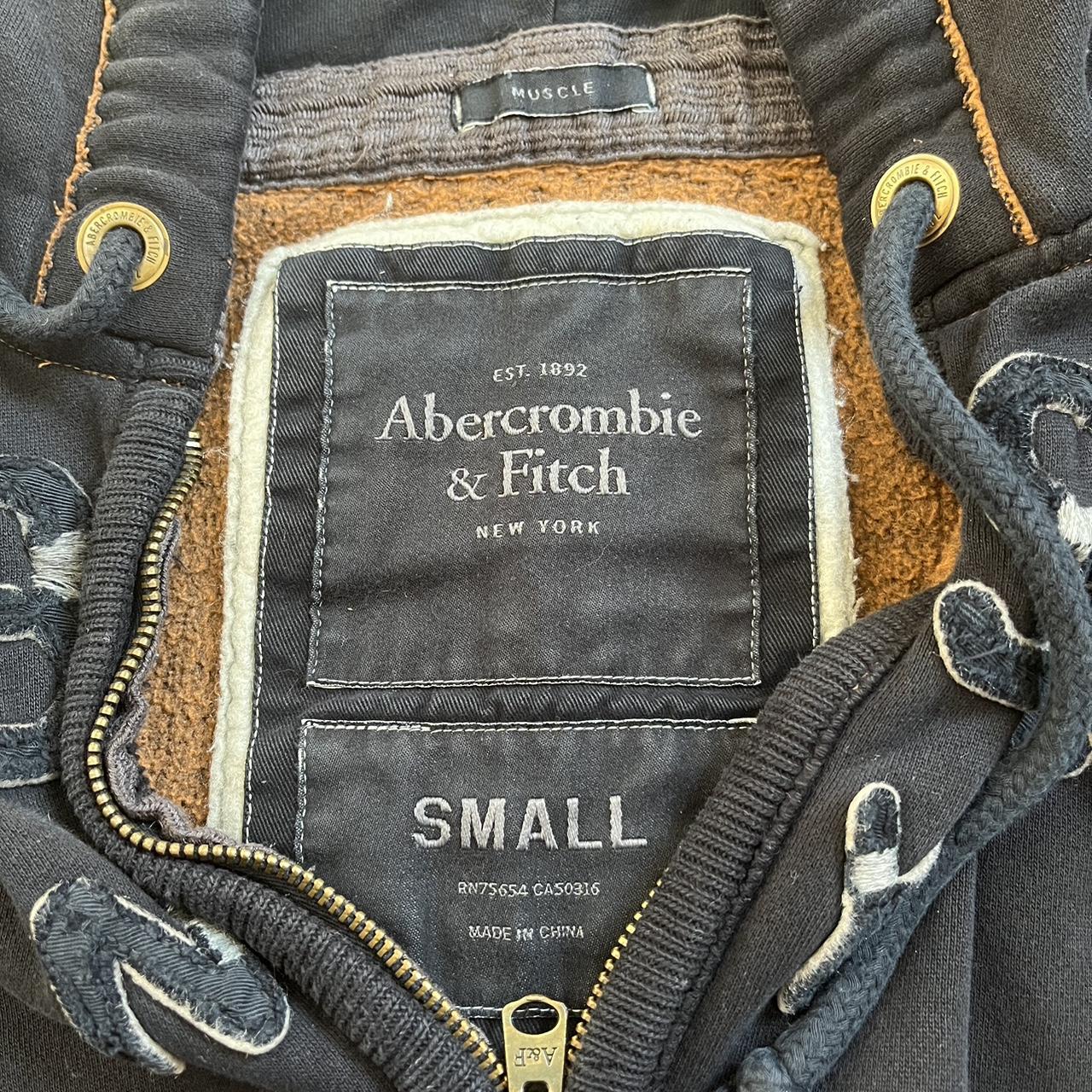 Vintage Abercrombie and Fitch Hoodie A few flaws as... - Depop