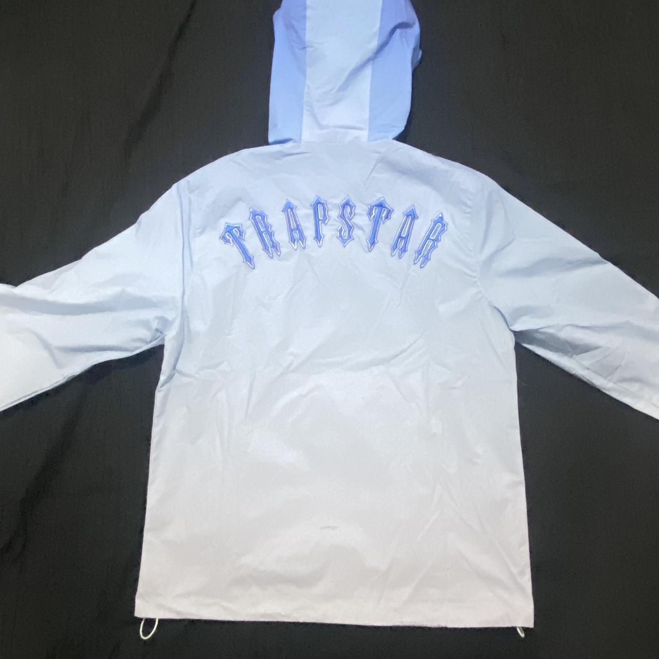 Trapstar Irongate T windbreaker blue gradient size... - Depop