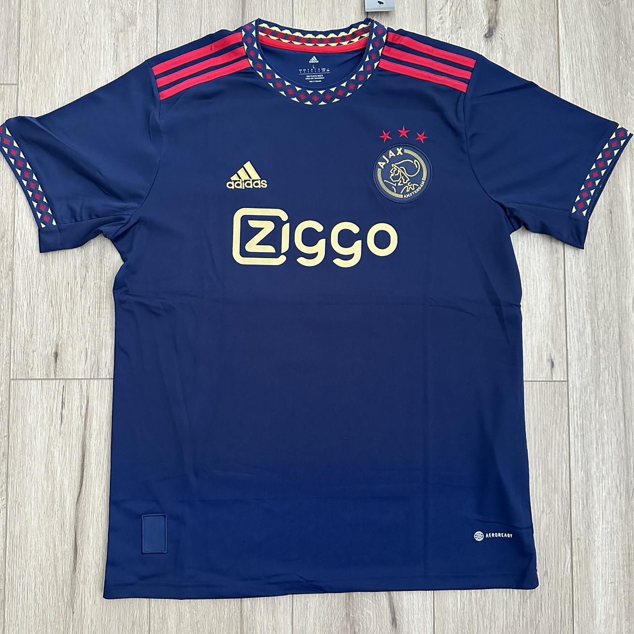 Ajax Tadic Soccer Jersey Blue Large Size Men Get... - Depop