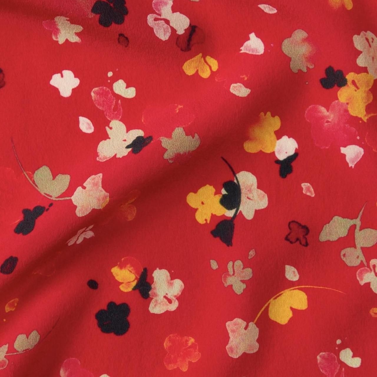 Réalisation Par dress The Julia In rouge fleur size... - Depop