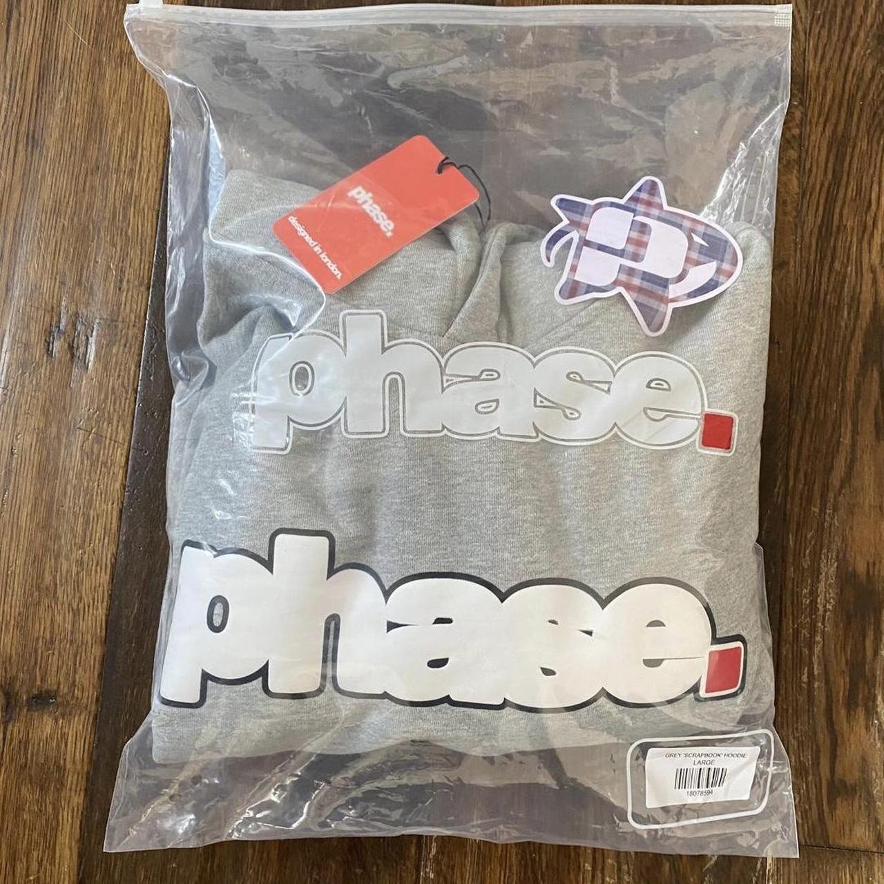 Phase London grey hoodie Size Large Brand new with... | Depop