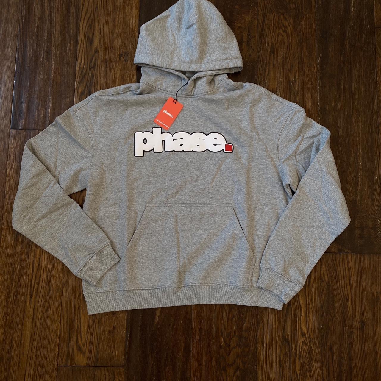 Phase London grey hoodie Size Large Brand new with... | Depop