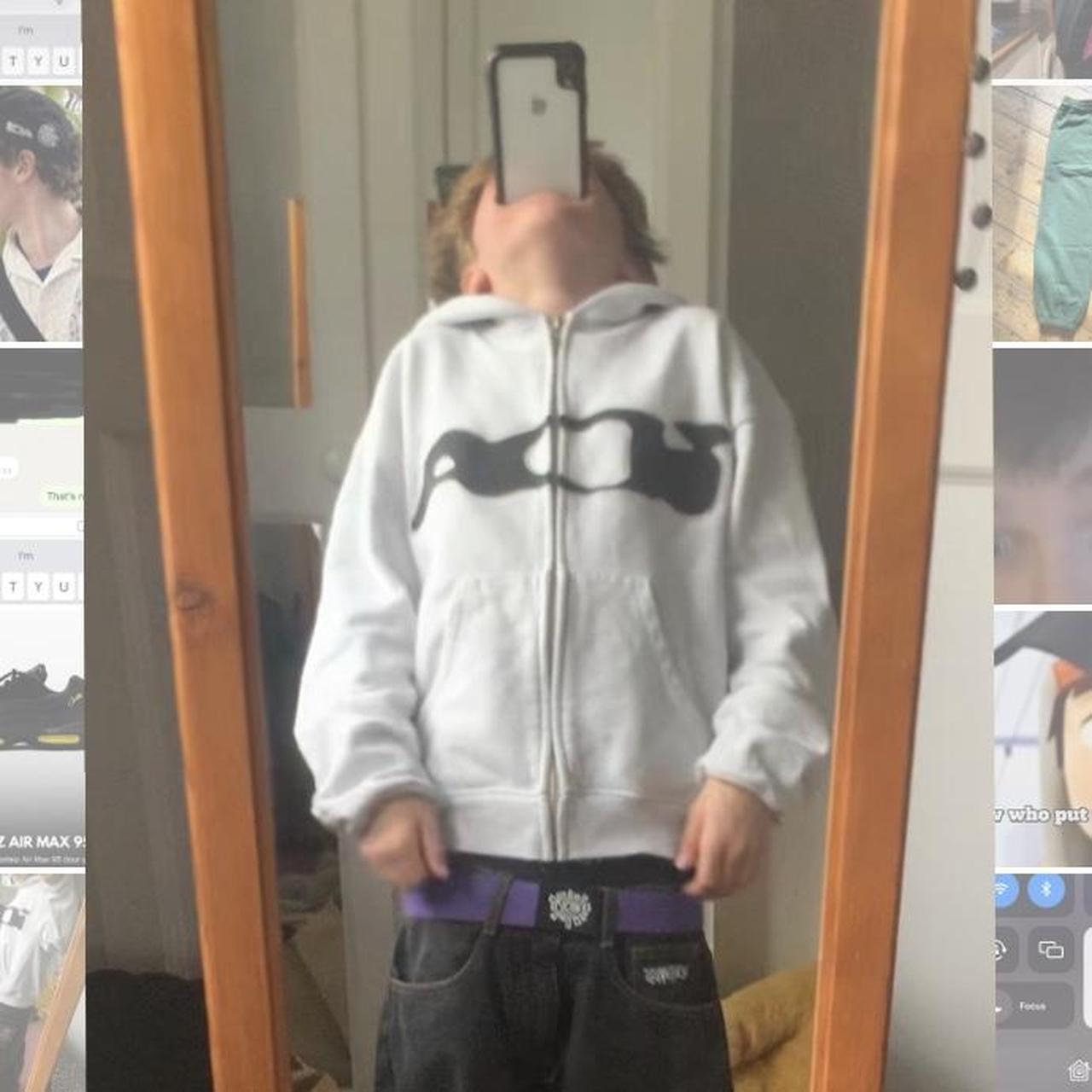 IDA zip up Got from the drop Not selling just... - Depop