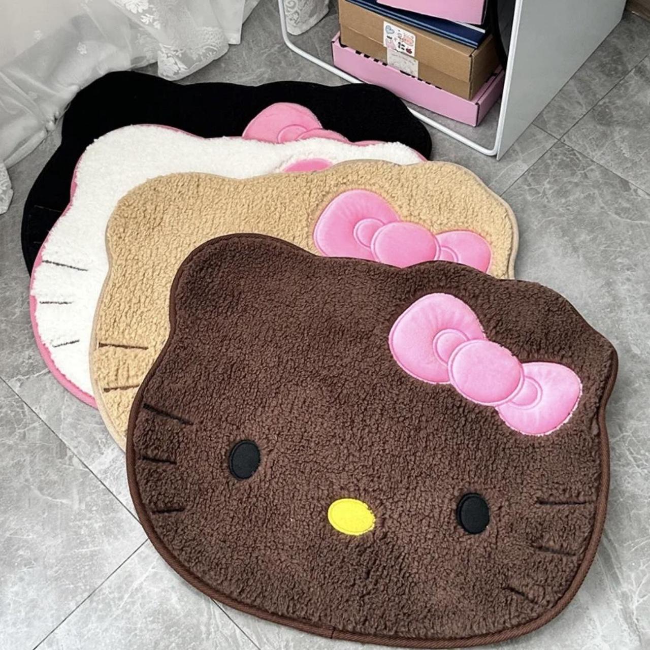 Hello kitty rug 4 colours 57x56.5 cm - Depop