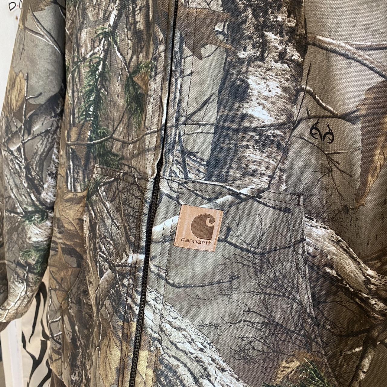 CARHARTT REALTREE CAMO JACKET Size: Men’s M No... - Depop