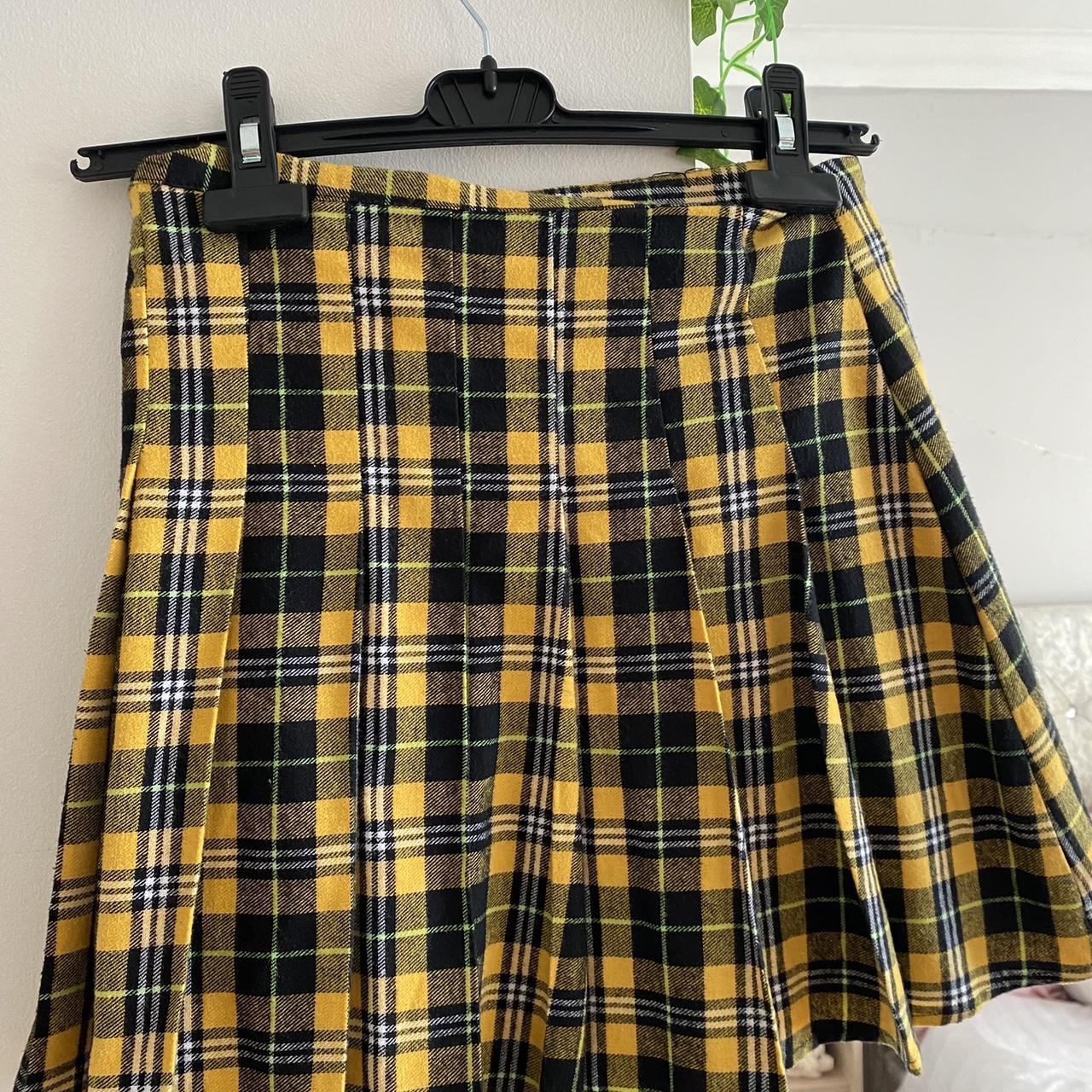 Checkered Mini Skirt #skirt #miniskirt #shein... - Depop