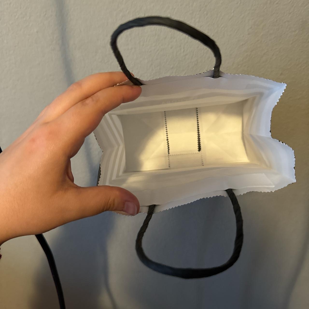 Small Sephora gift bag black and white good for gift... - Depop