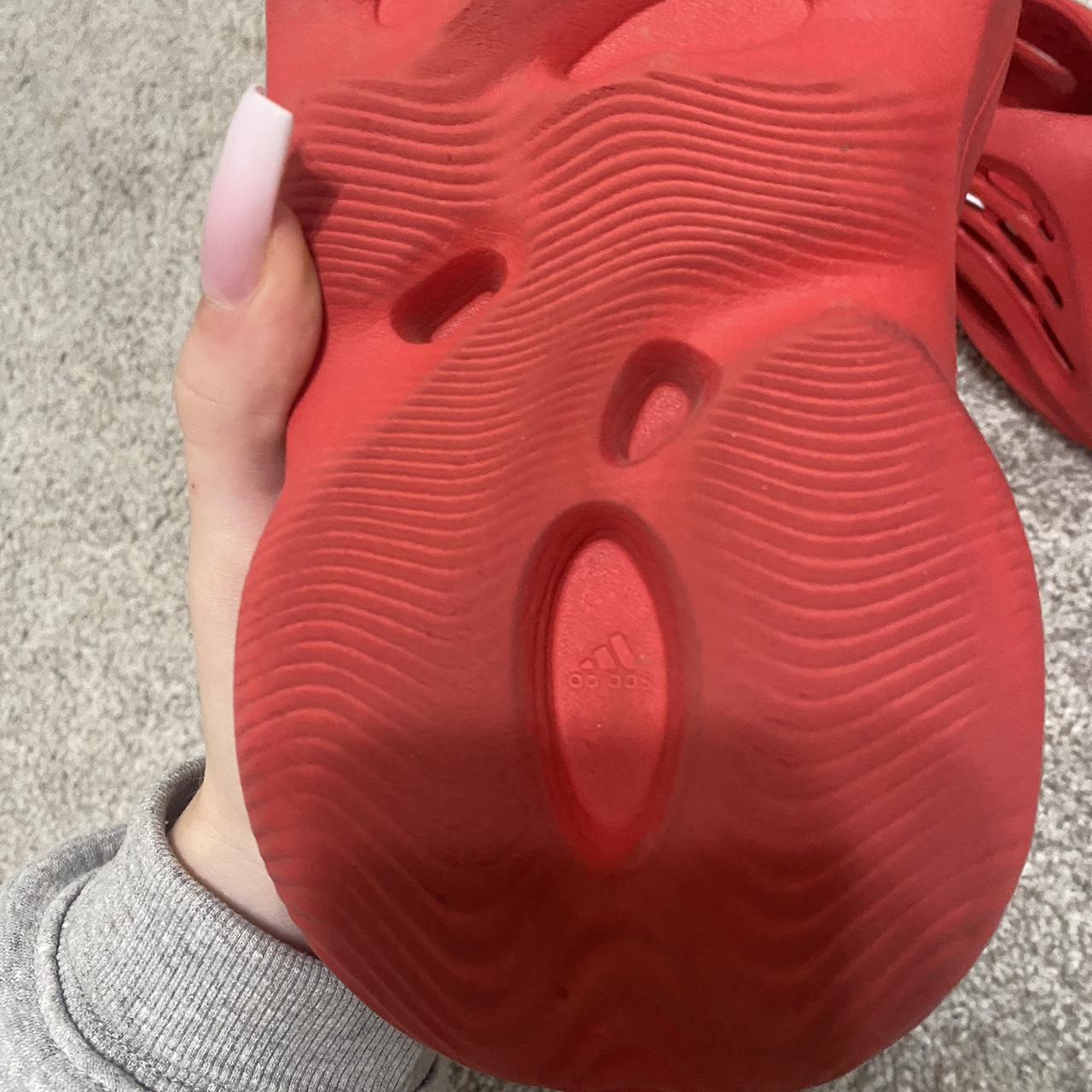 RED REAL FOAM RUNNERS!!! retail prices $300+ it’s... - Depop