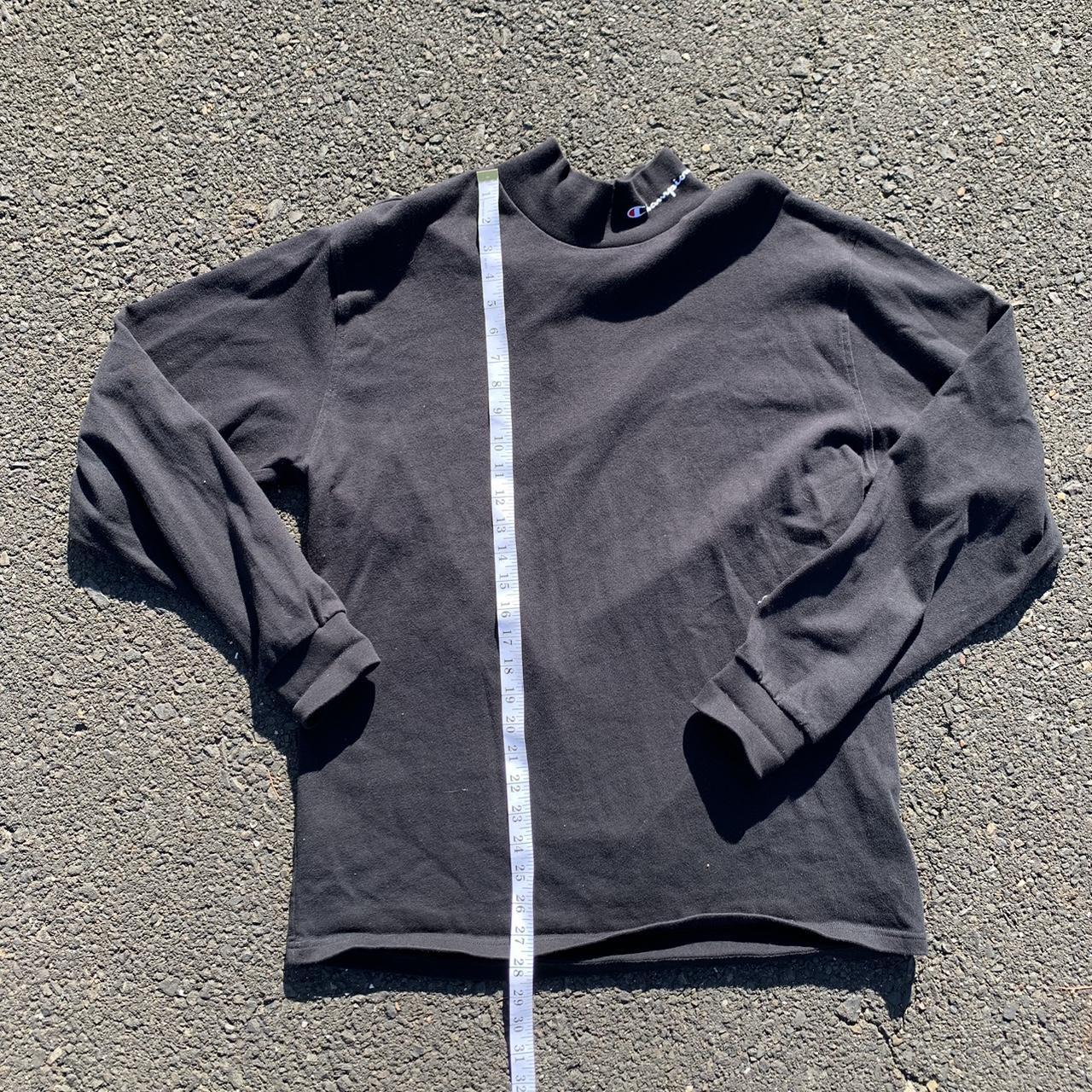 Champion turtle neck Measurements at the end - Depop