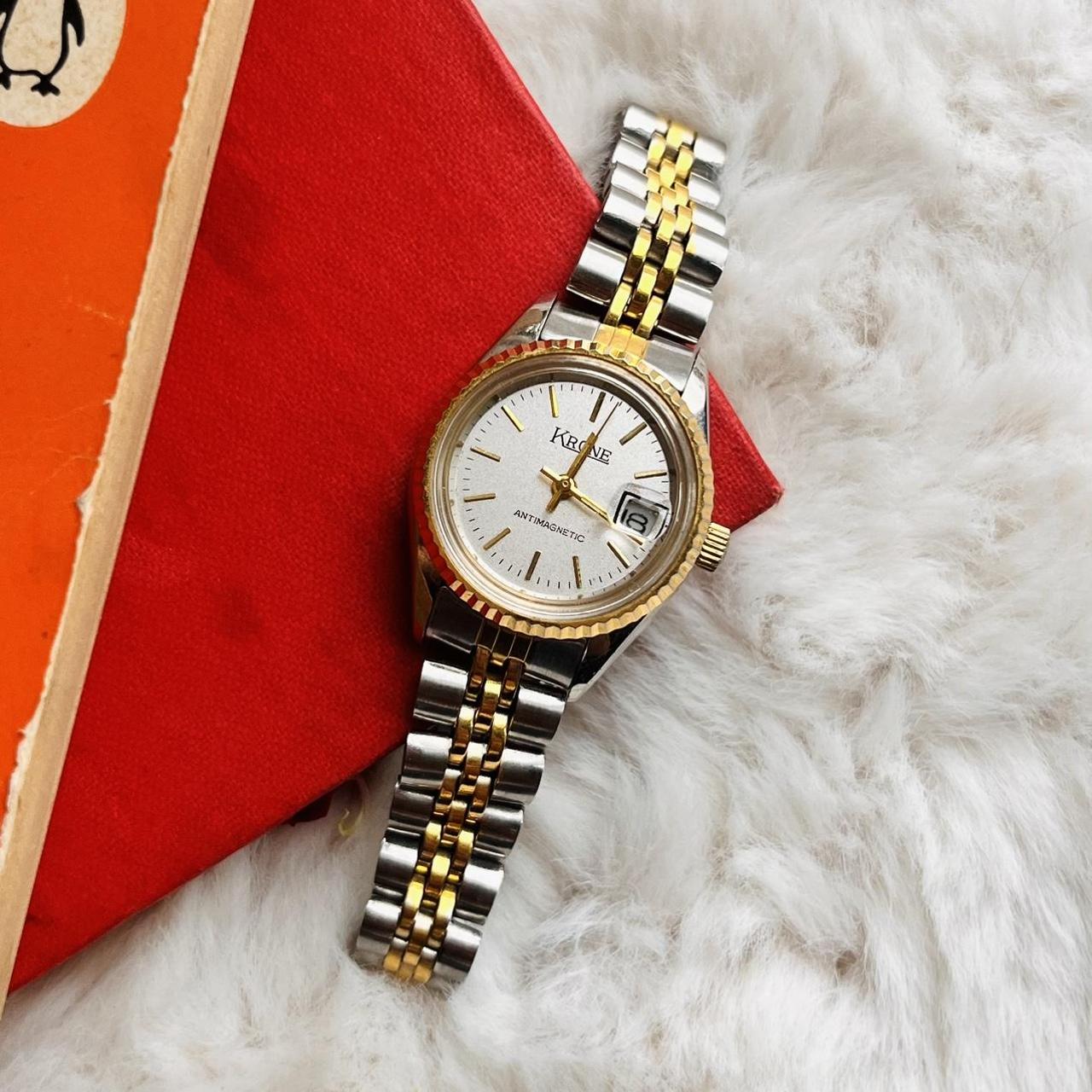 Vintage Krone watch for ladies A stunning piece with... - Depop