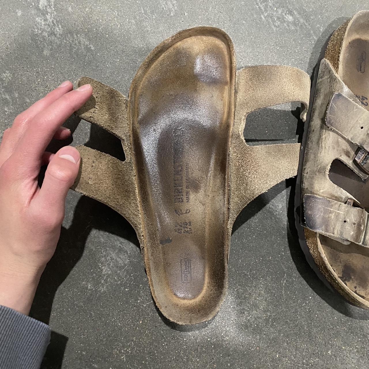 Birkenstock Mens Brown Sandals Depop