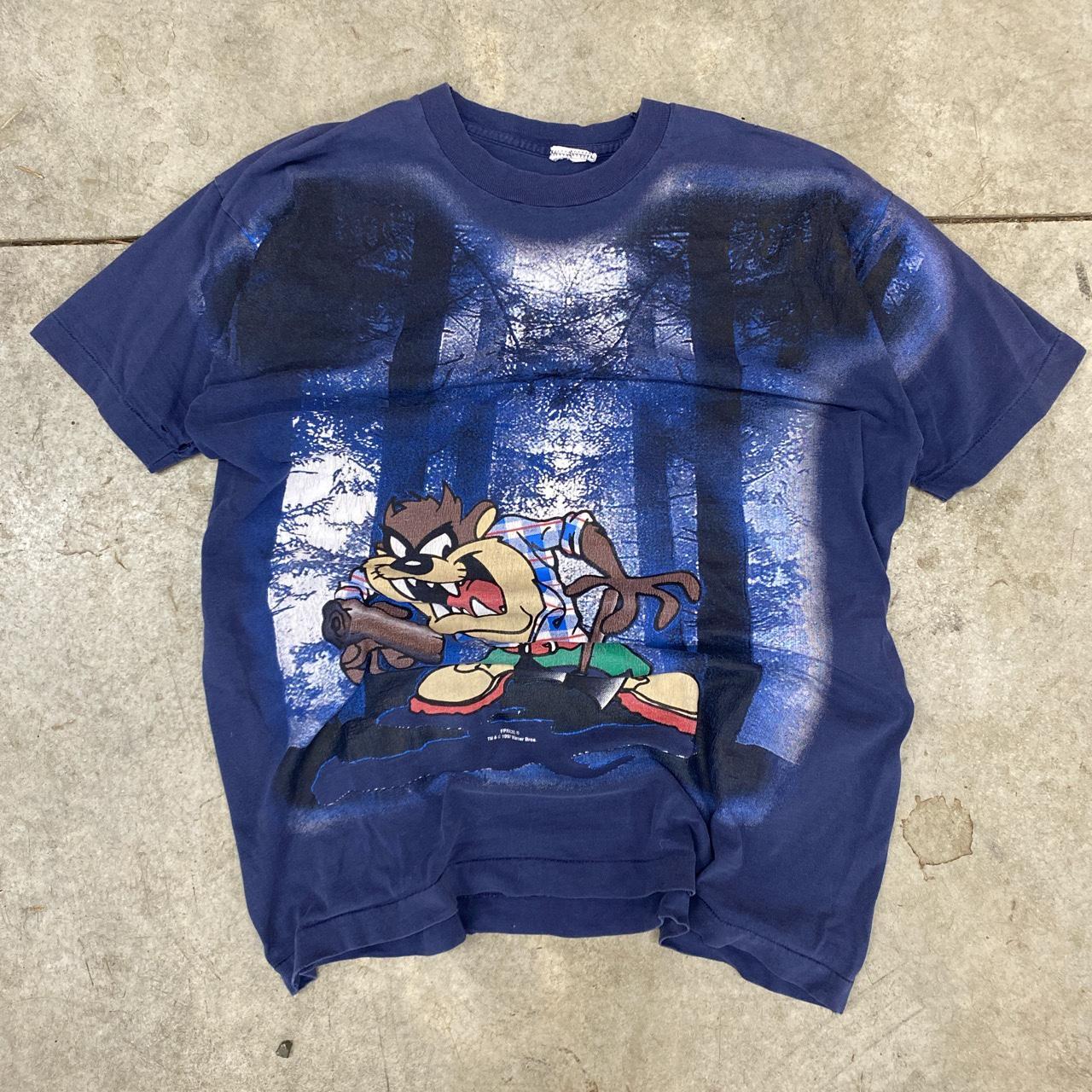 Vintage 1997 Taz T-Shirt, Tag... - Depop
