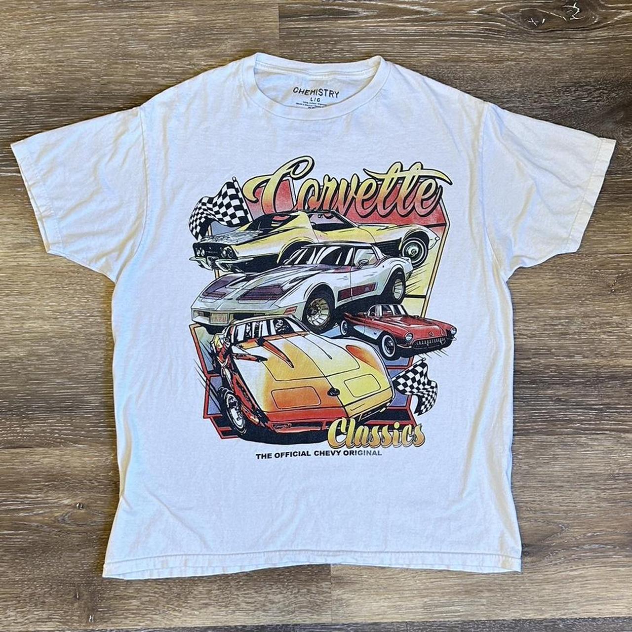 Corvette Classics Vintage Tee Men’s Large, flawless... - Depop