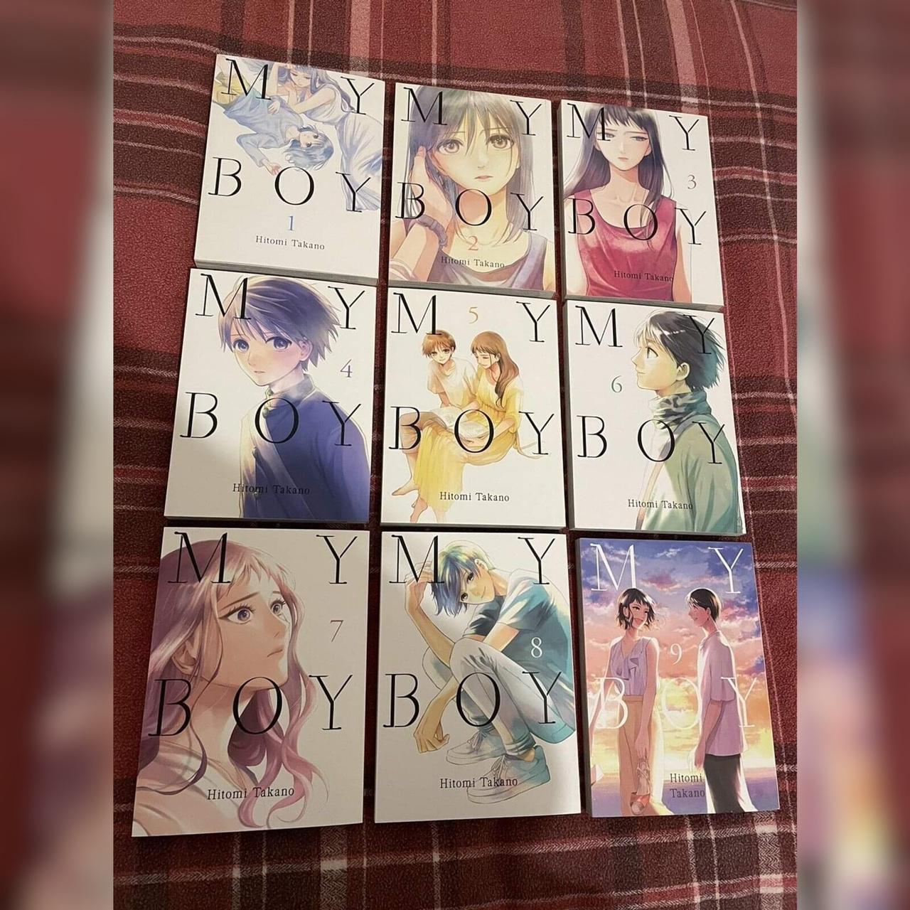 +my boy manga +COMPLETE SET vols.1-9 +english... - Depop