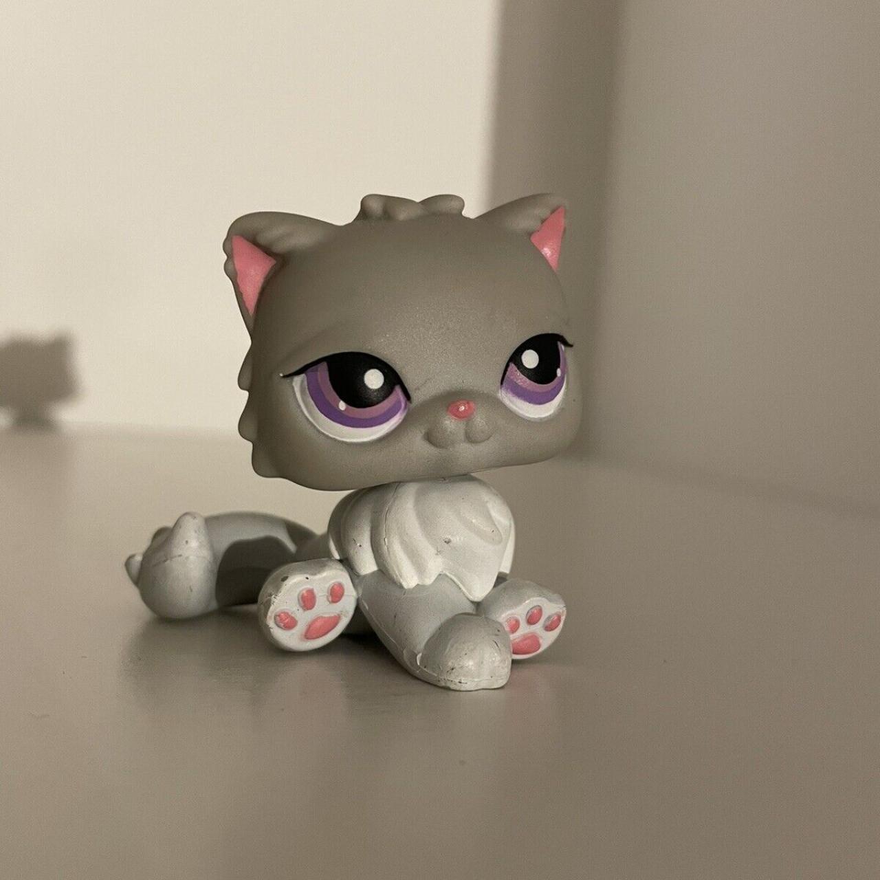 littlest pet shop lps persian cat #251 AUTHENTIC... - Depop